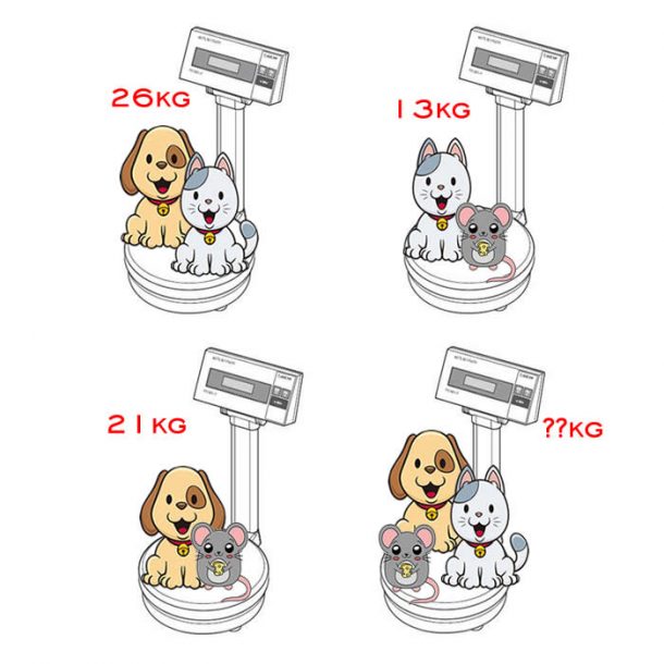 ¿PUEDES DECIR CUANTO PESAN LOS 3 ANIMALES? | AGOEC - SINDICATO DE ...